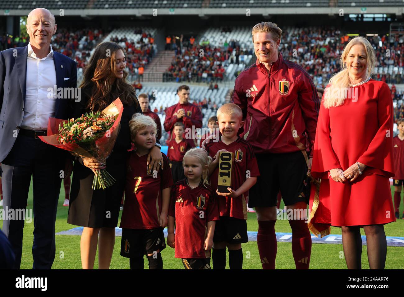 Brussels, Belgium. 05th June, 2024. Belgium's Kevin De Bruyne and De ...