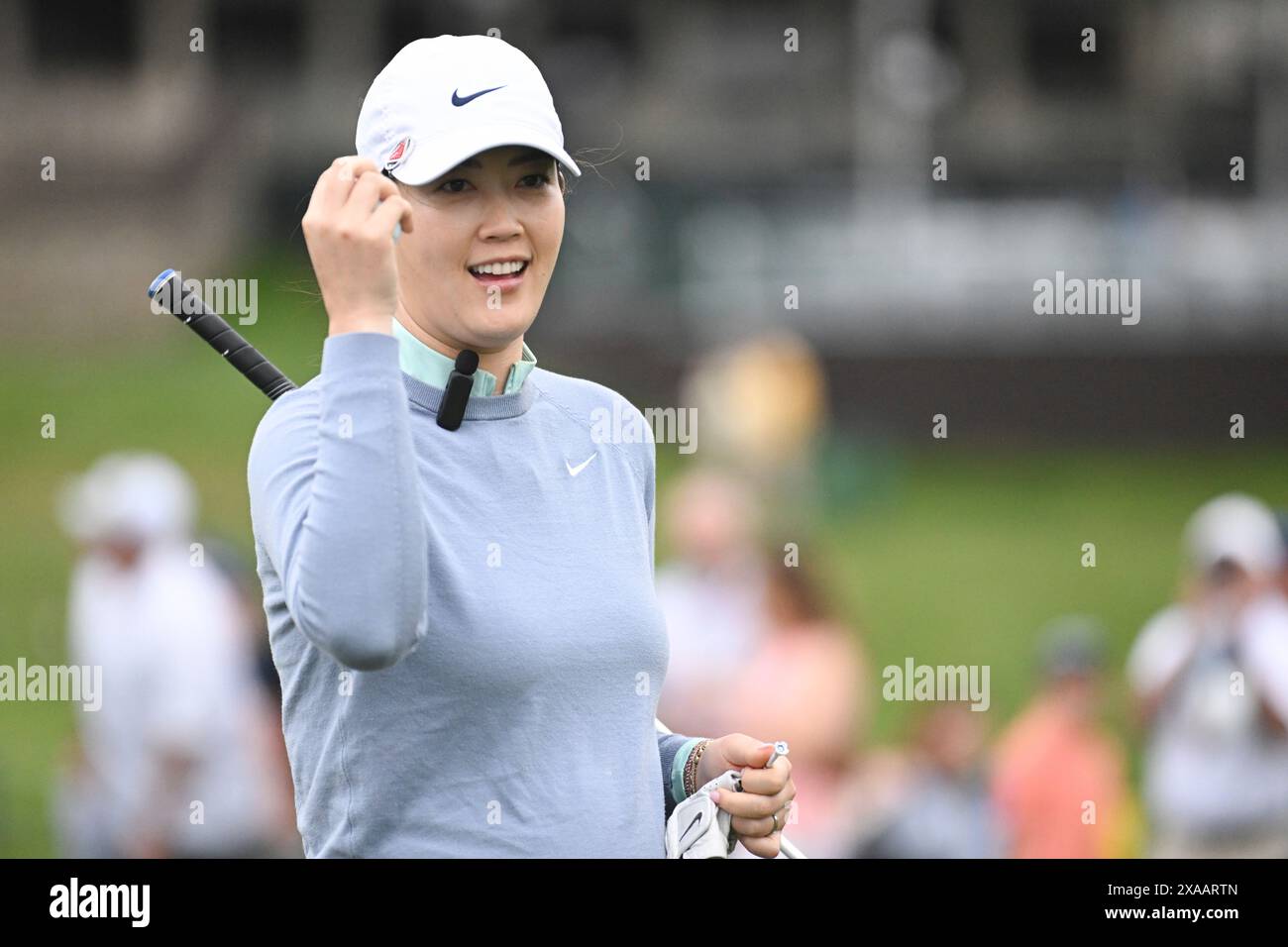 Dublin, Ohio, USA. 5th June, 2024. Michelle Wie-West during the Golden ...