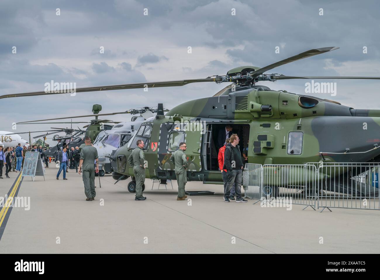 Hubschrauber NH-90 Deutsche Luftwaffe, ILA 2024, Internationale Luft ...