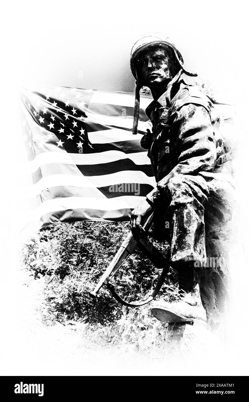 Normandy beach war omaha Cut Out Stock Images & Pictures - Alamy