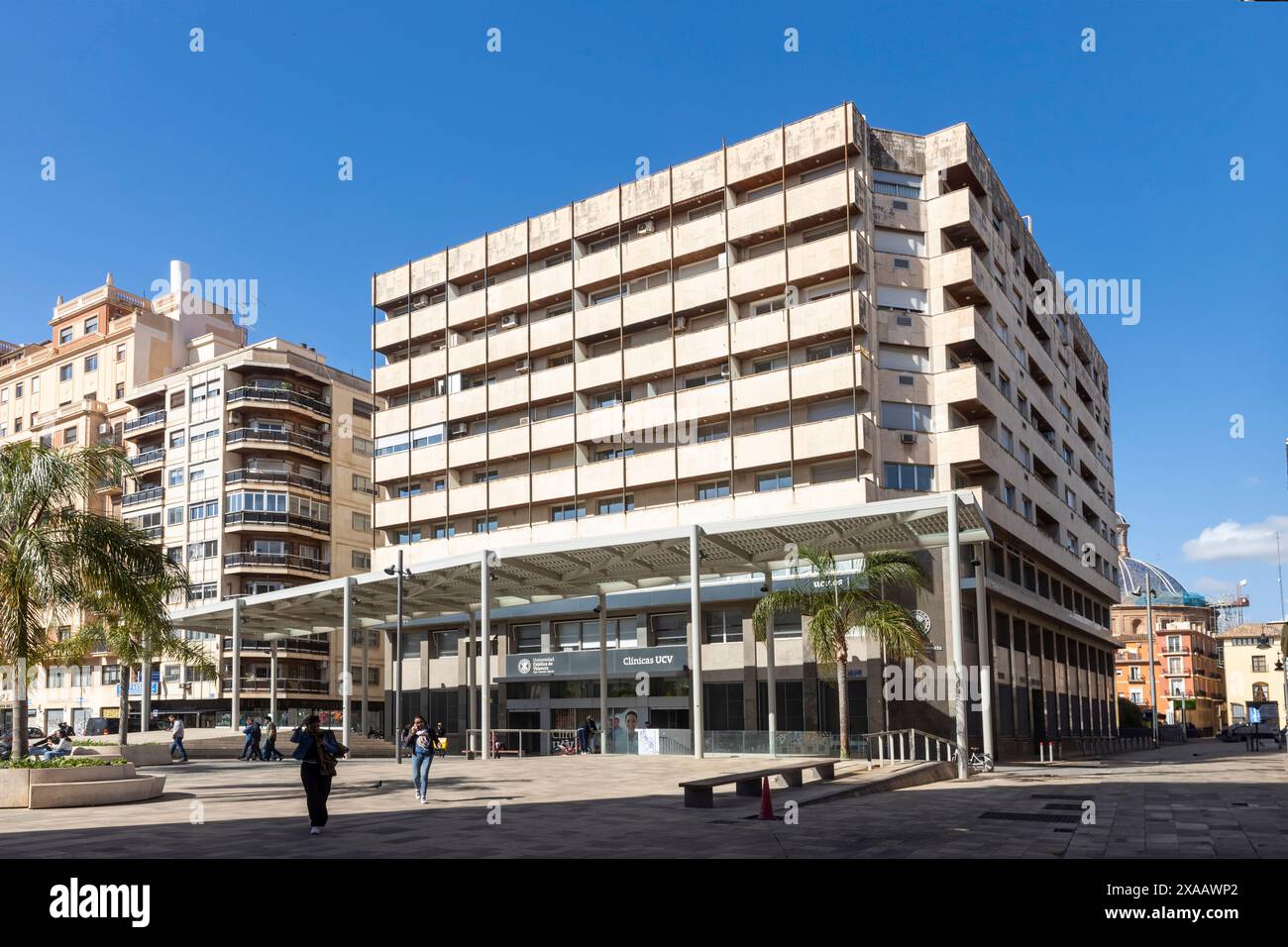 Valencia, Spain - 24 March 2024: Catholic University Valencia - UCV ...