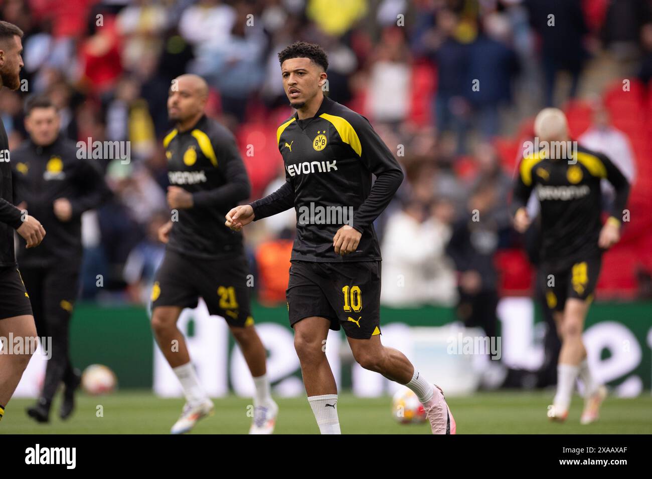 Jadon Sancho (Borussia Dortmund) before the UEFA Champions League Final ...