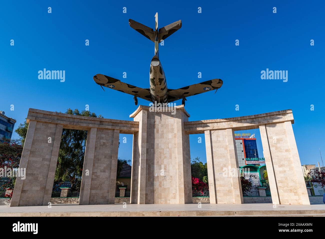 War Memorial in Hargeisa, Somaliland, Somalia, Africa Stock Photo - Alamy