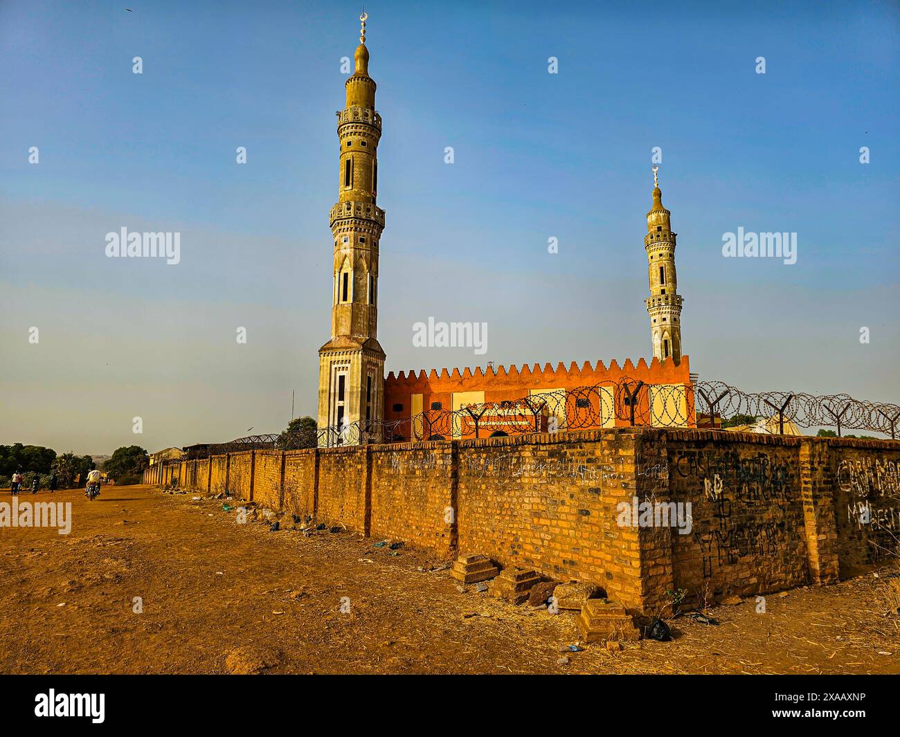 Central Mosque, Wau, Western Bahr el Ghazal, South Sudan, Africa Stock ...