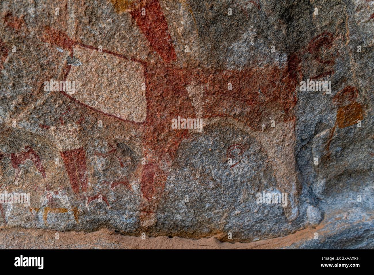 Rock art paintings of Laas Geel, near Hargeisa, Somaliland, Somalia ...