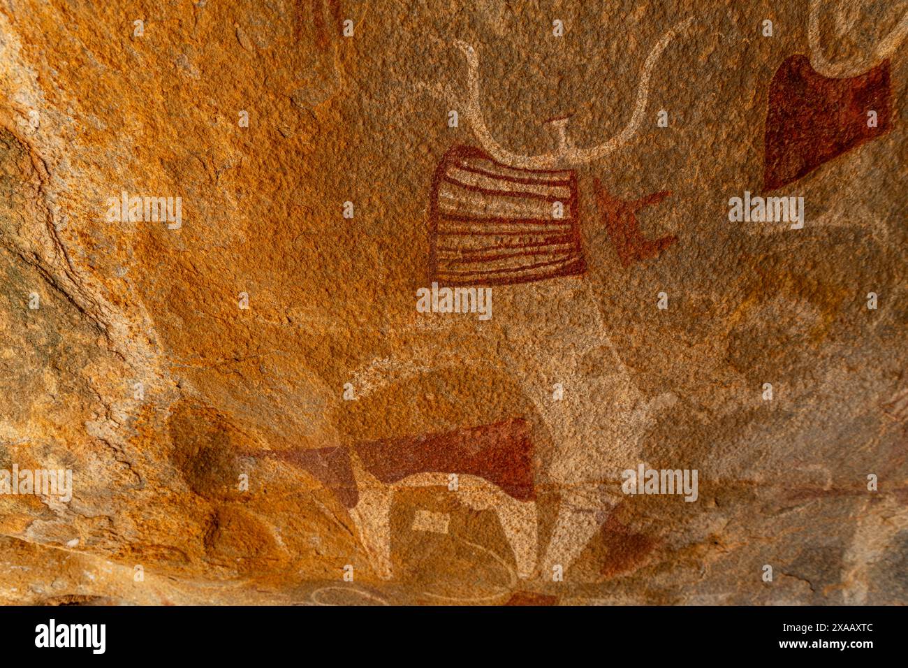 Rock art paintings of Laas Geel, near Hargeisa, Somaliland, Somalia ...