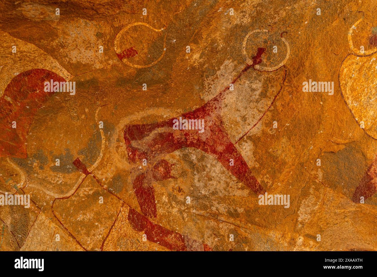 Rock art paintings of Laas Geel, near Hargeisa, Somaliland, Somalia ...