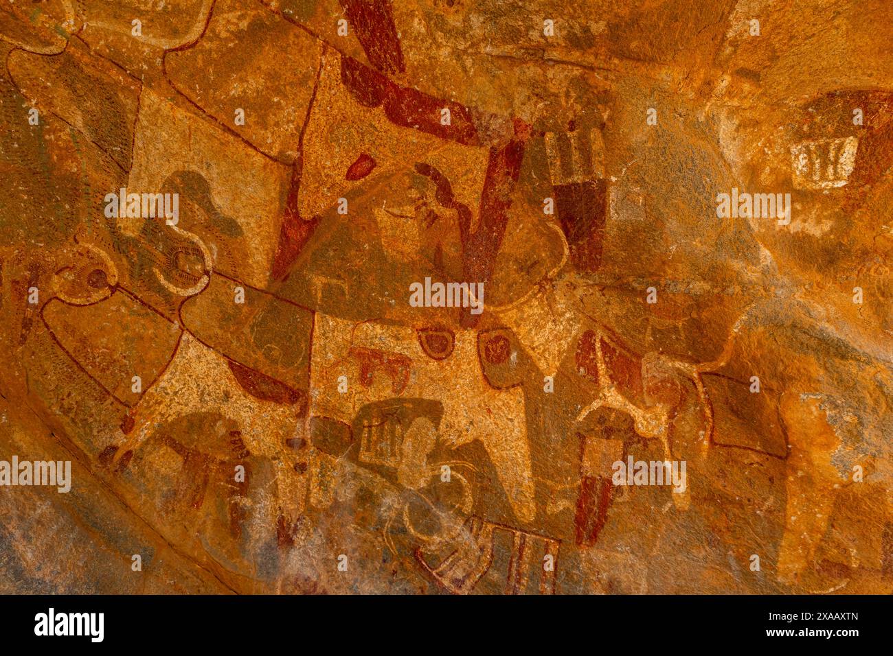 Rock art paintings of Laas Geel, near Hargeisa, Somaliland, Somalia ...