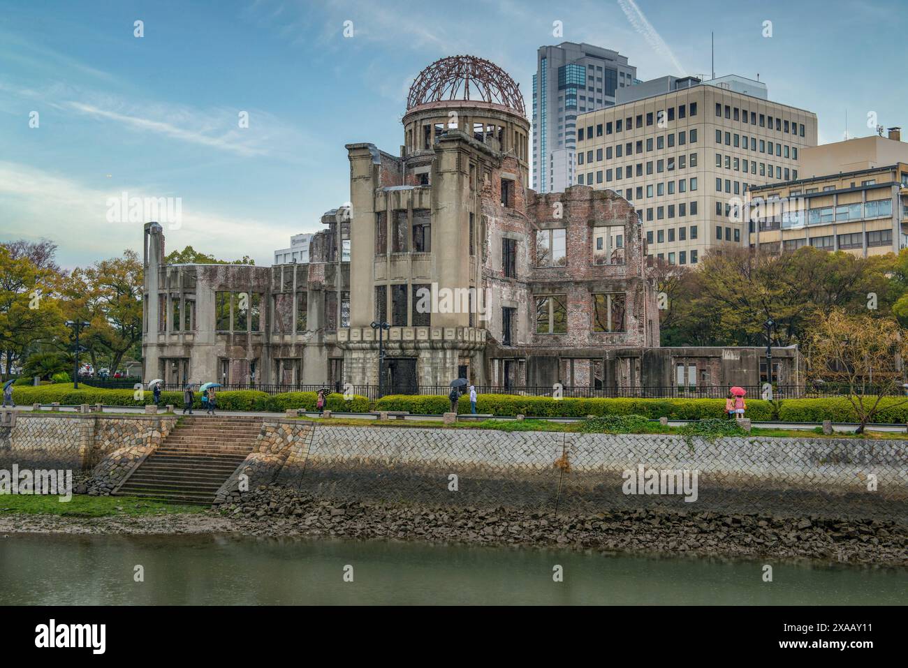 Atomic Bomb Dome (Genbaku Dome), Hiroshima Peace Memorial, UNESCO World Heritage Site, Hiroshima ...