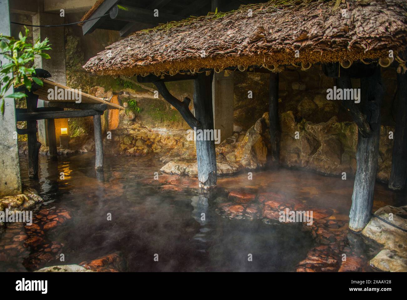 Kurokawa Onsen, public spa, Kyushu, Japan, Asia Stock Photo - Alamy