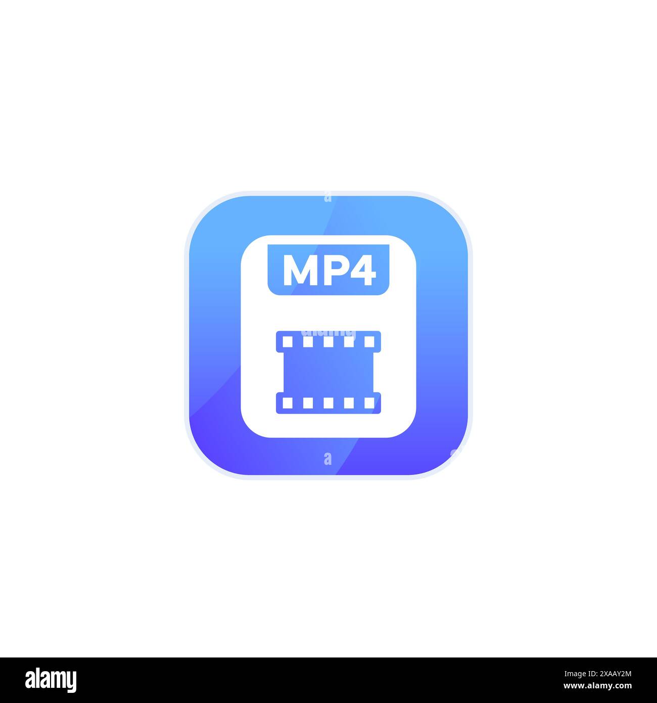Mp4 file Stock Vector Images - Alamy