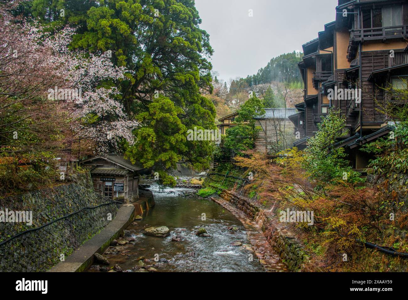 Kurokawa Onsen, public spa, Kyushu, Japan, Asia Stock Photo - Alamy
