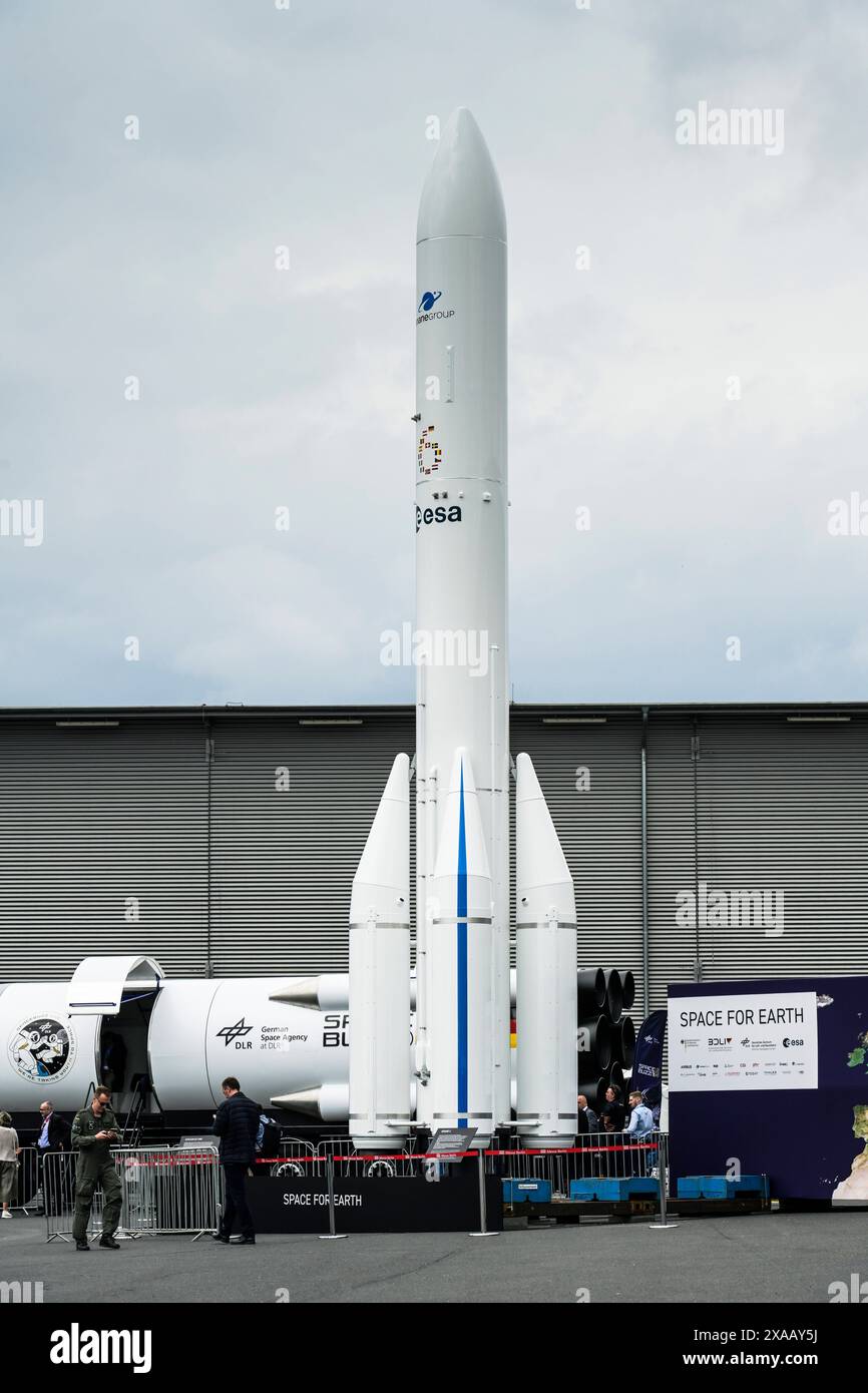 Ariane 6 Modell, ILA 2024, Internationale Luft- und ...