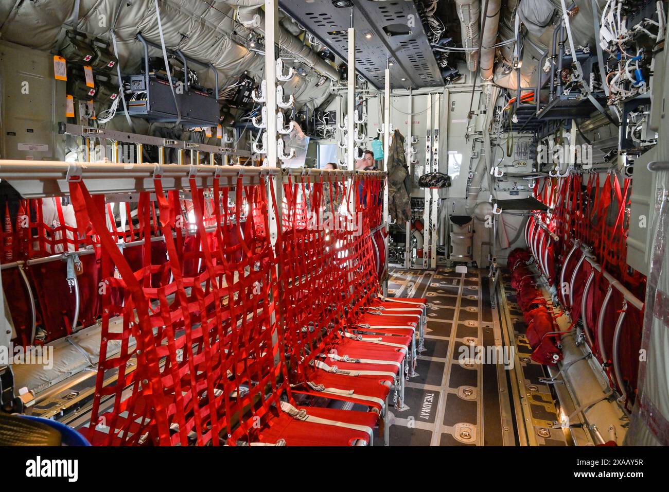 Innenansicht Lockheed Martin KC-130J Super Hercules, Deutsche Luftwaffe ...