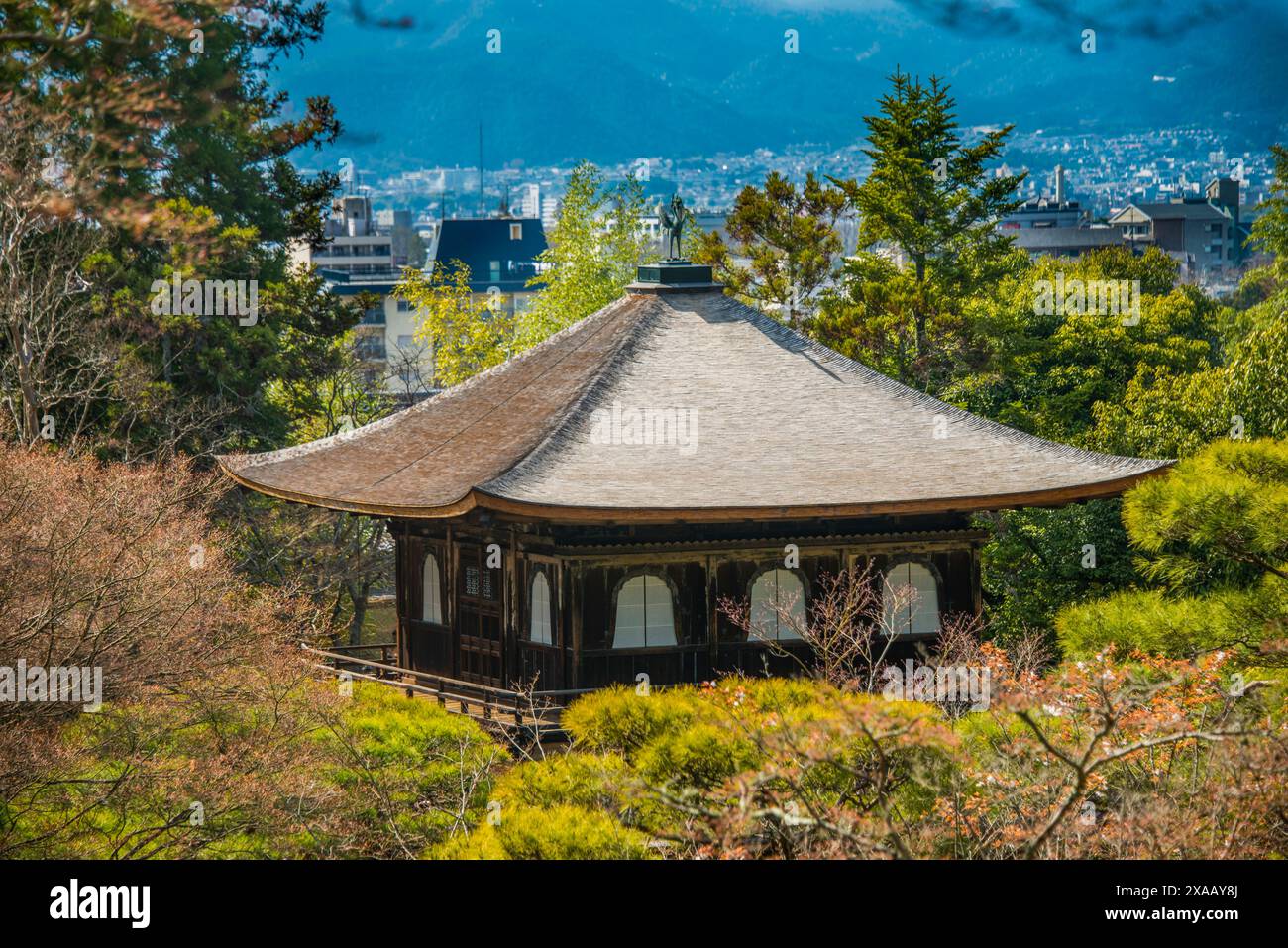 Ginkaku-ji Zen temple, UNESCO World Heritage Site, Kyoto, Honshu, Japan ...