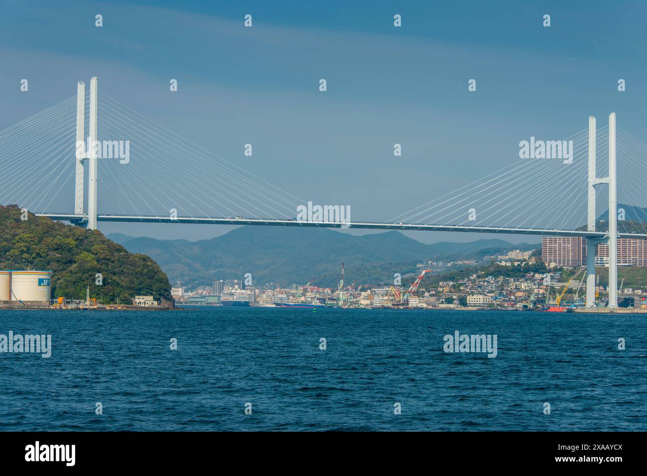 Megami Bridge, Nagasaki, Kyushu, Japan, Asia Stock Photo - Alamy