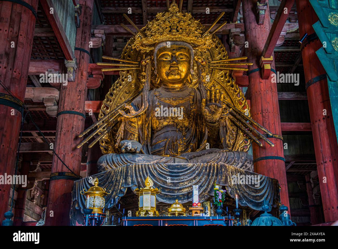Big Buddha, Daibutsuden (Big Buddha Hall), Todaiji Temple, UNESCO World ...