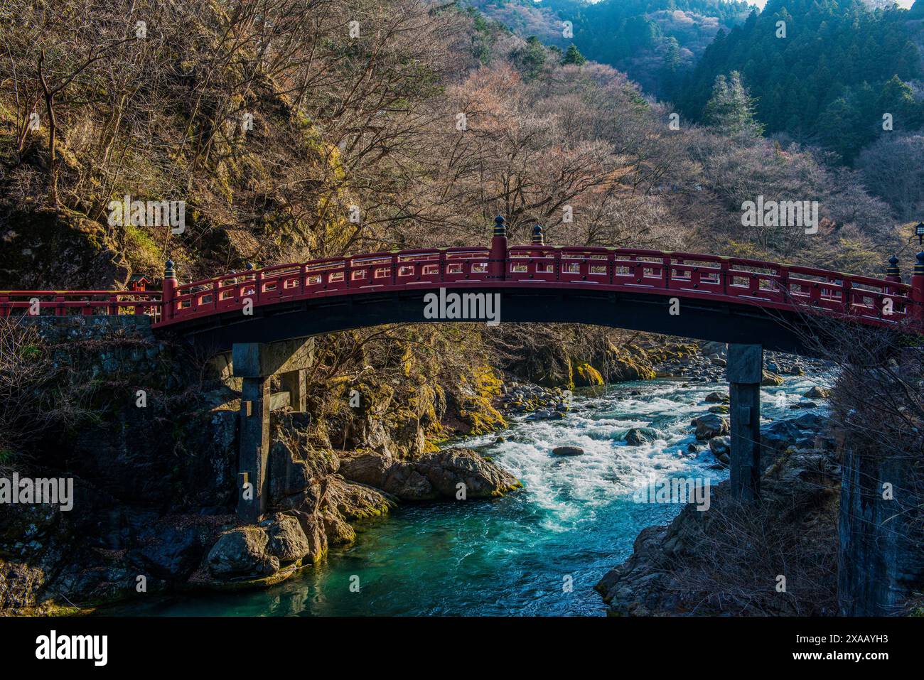 Shinkyo Bridge, UNESCO World Heritage Site, Nikko, Tochigi Prefecture ...