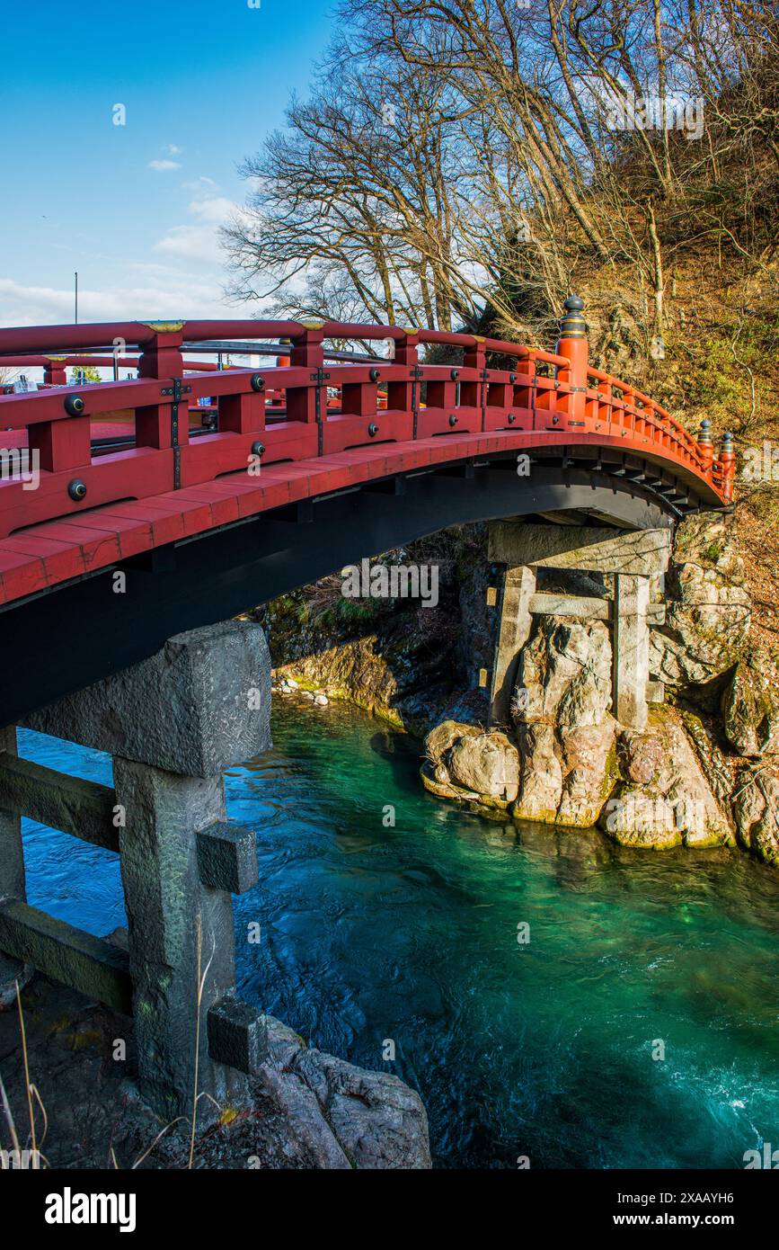 Shinkyo Bridge, UNESCO World Heritage Site, Nikko, Tochigi Prefecture ...
