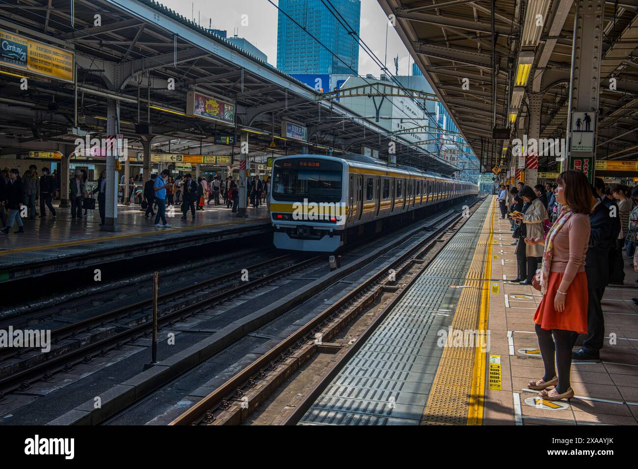 Subway in Tokyo, Honshu, Japan, Asia Stock Photo - Alamy