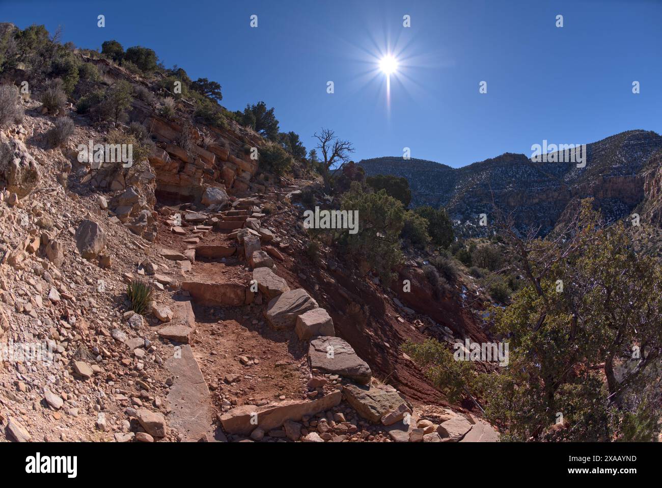 The unmaintained hermit canyon trail hi-res stock photography and ...