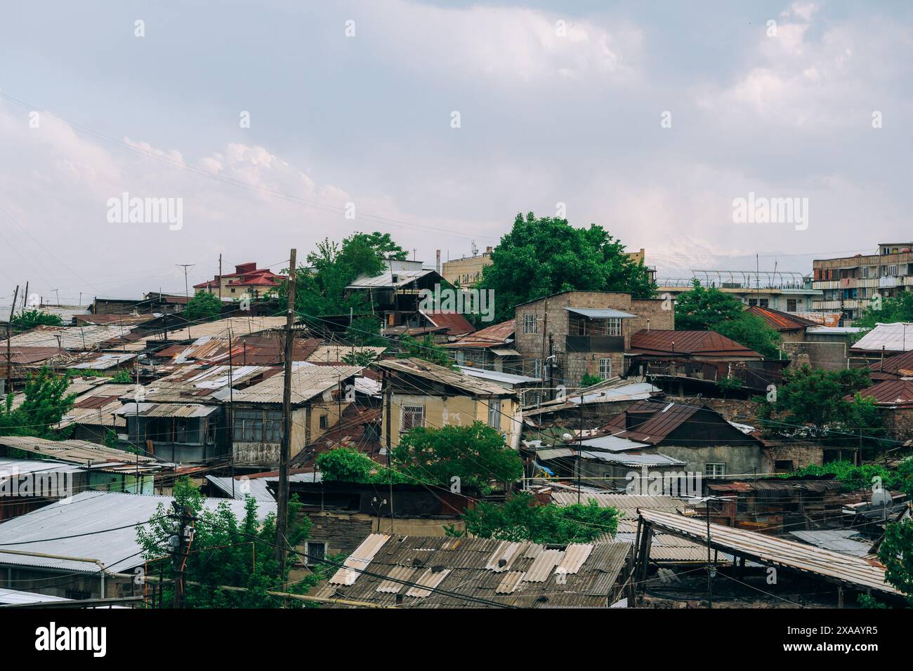 The old Kentron Neighborhood from Saint Gregory The Illuminator ...