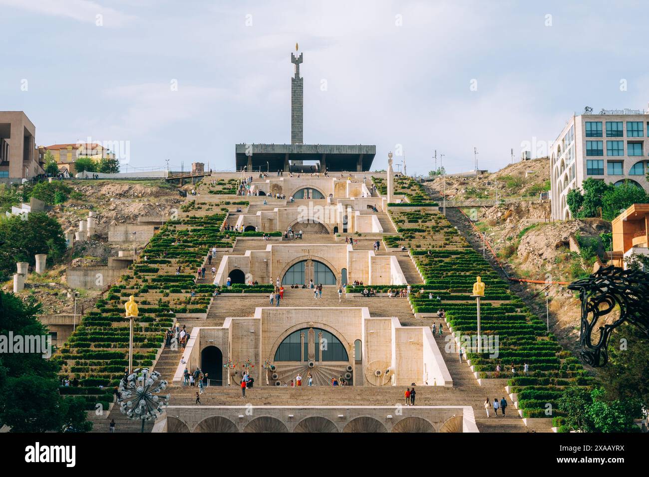 The Cascade Complex in Yerevan, Armenia (Hayastan), Caucasus, Central ...