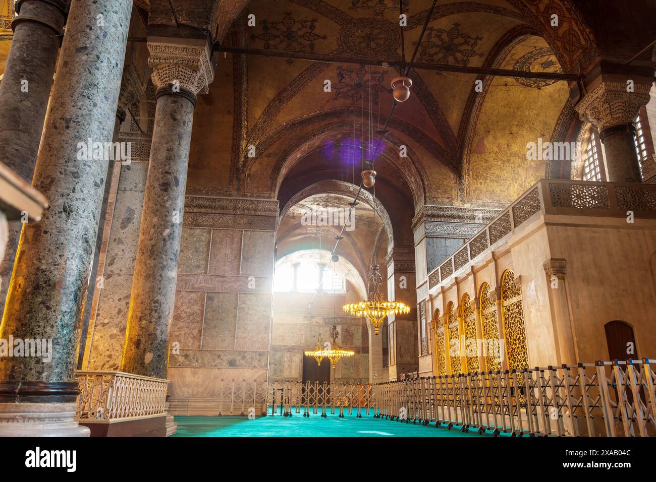 Hagia sophia right side hall hi-res stock photography and images - Alamy