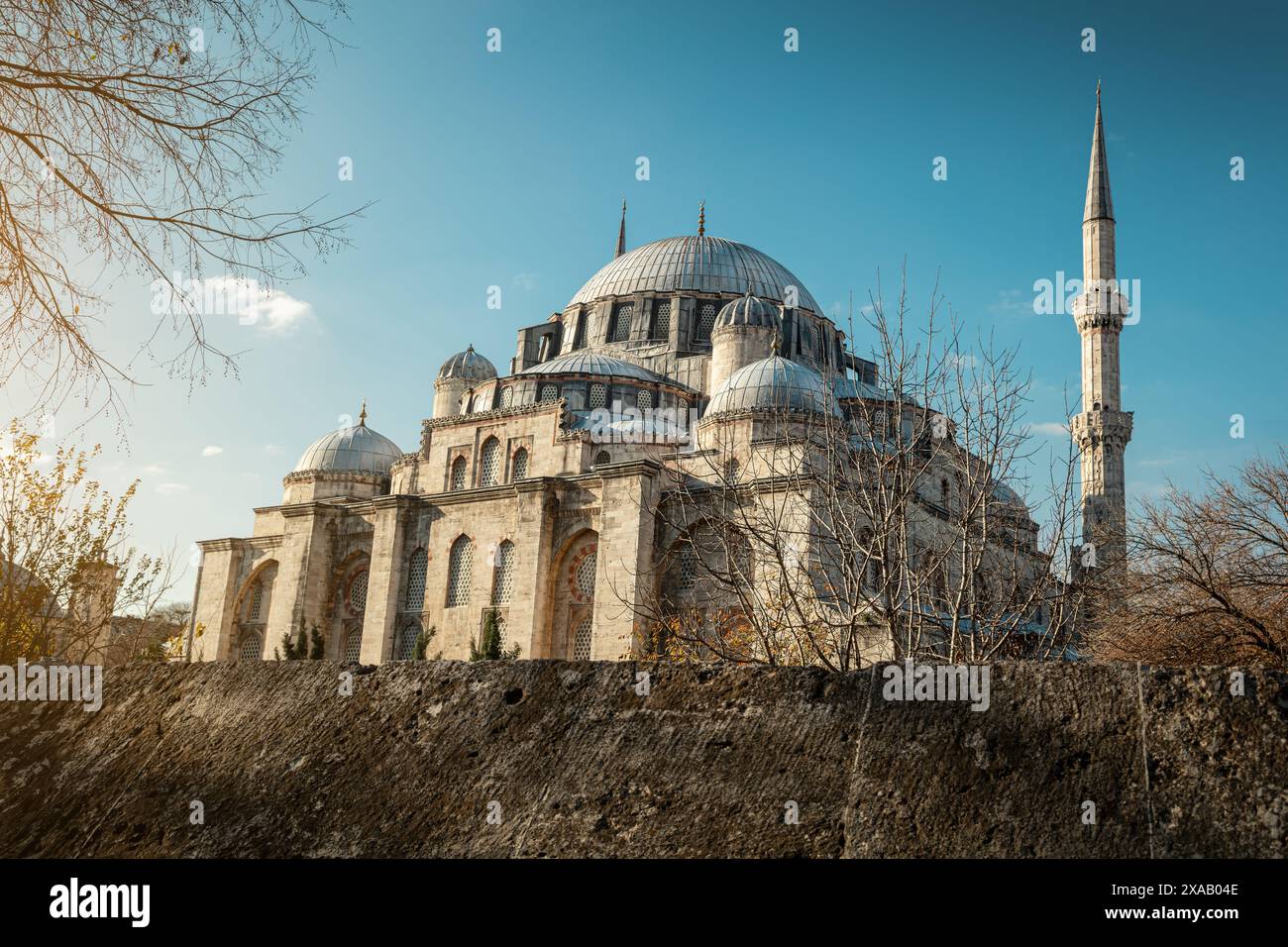 Shehzade Mosque at sunset, Istanbul, Turkey, Europe Stock Photo - Alamy