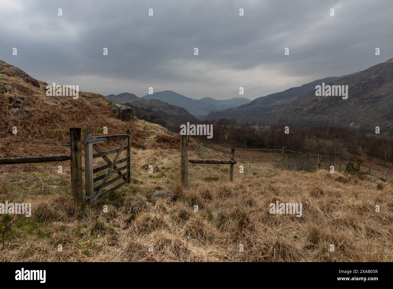 A view of Snowdonia (Eryri), North Wales, United Kingdom, Europe Stock ...
