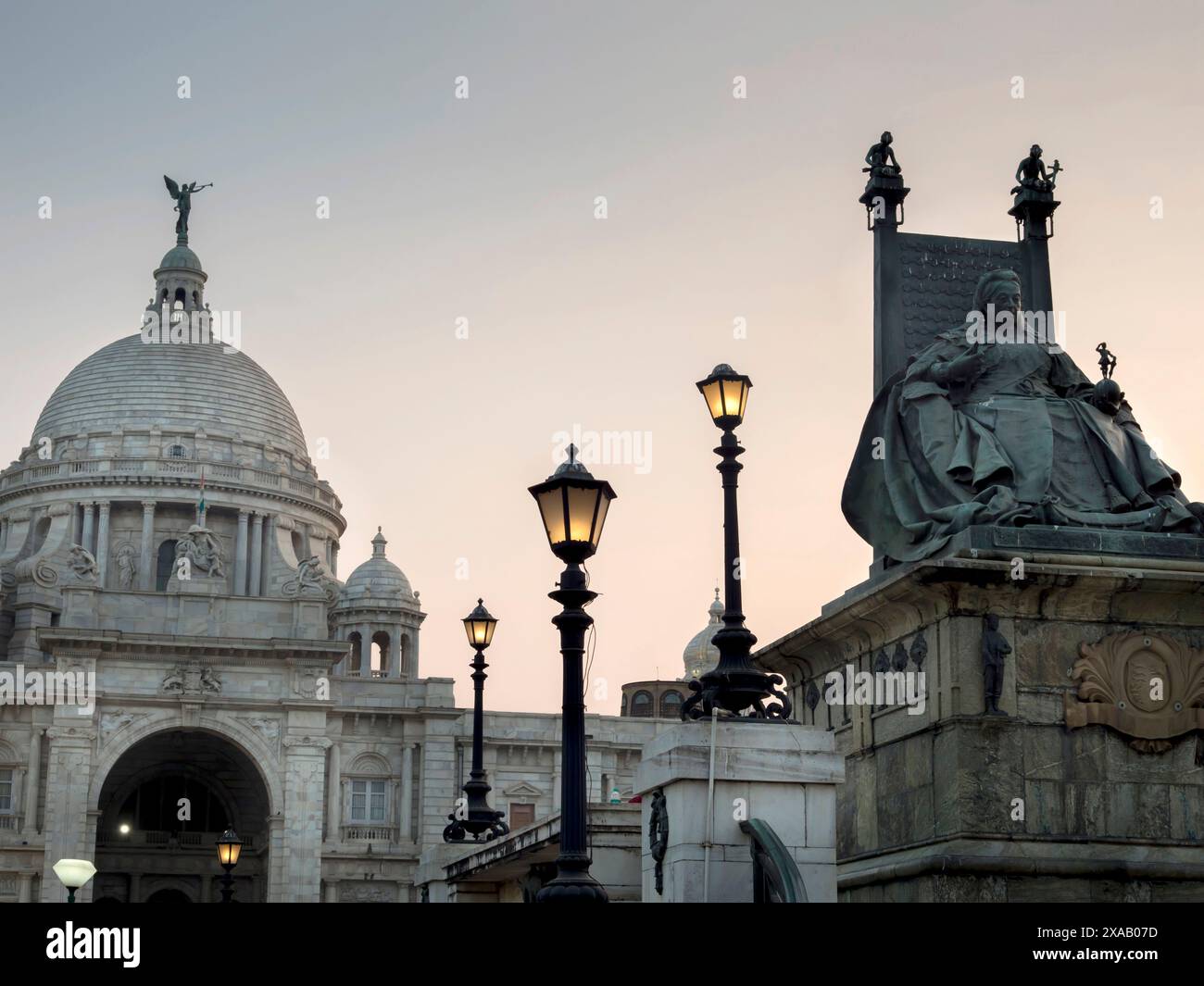 The Victoria Memorial, Kolkata, West Bengal, India, Asia Stock Photo ...