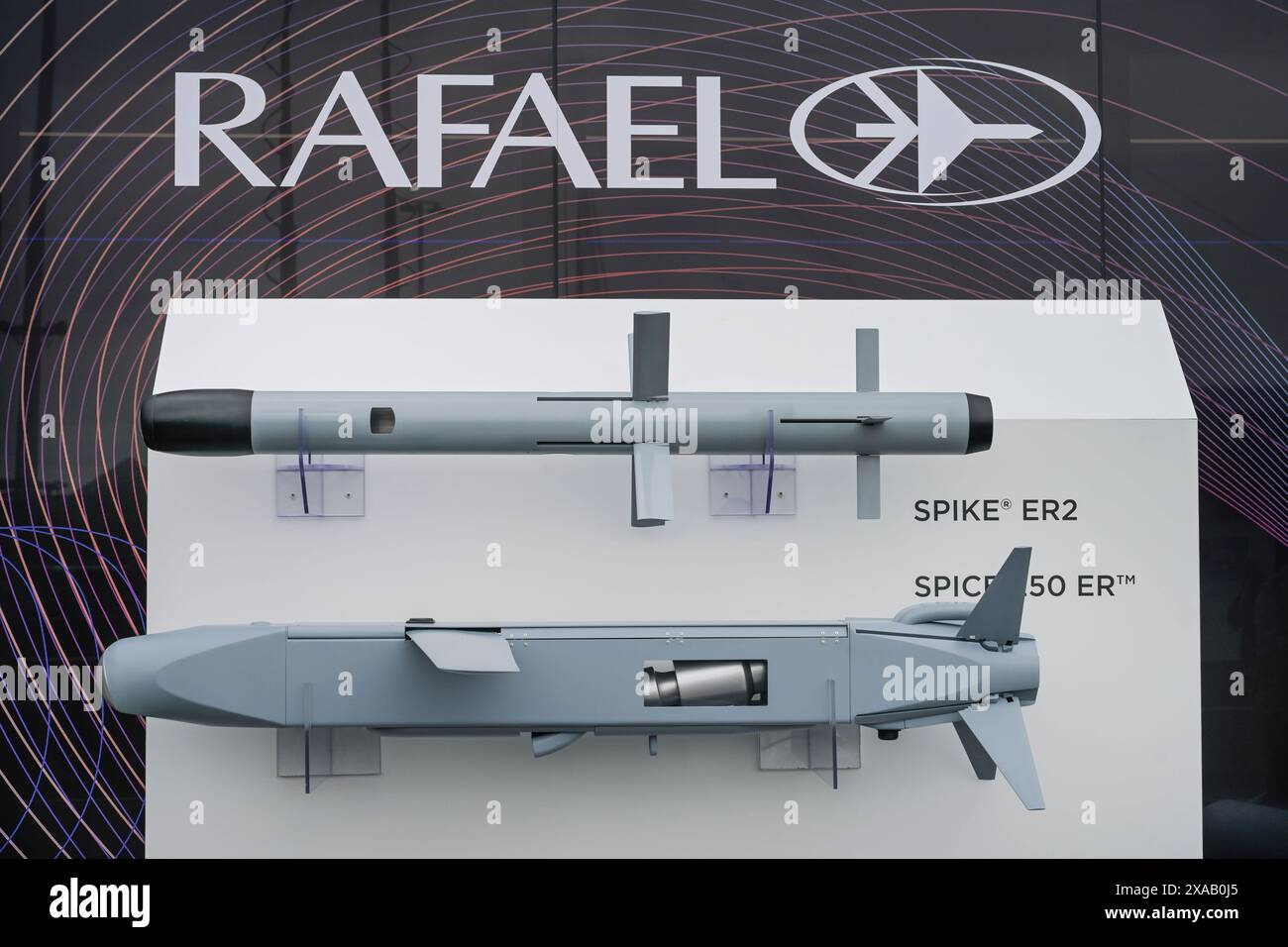 Rüstungskonzern RAFAEL, Ausstellung Waffensysteme, ILA 2024 ...