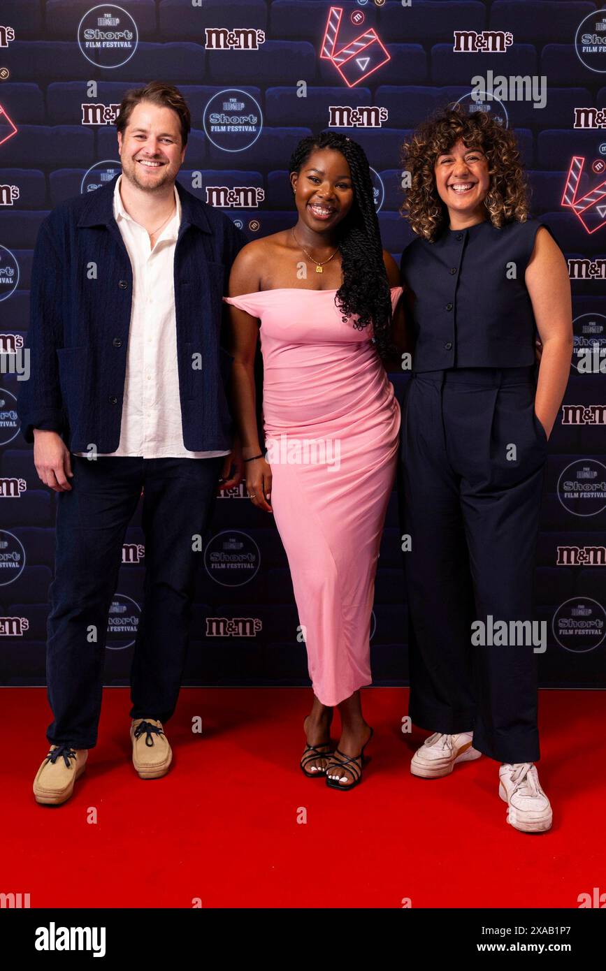 EDITORIAL USE ONLY left-right Finalists Tom Oxenham, Christine Ubochi ...