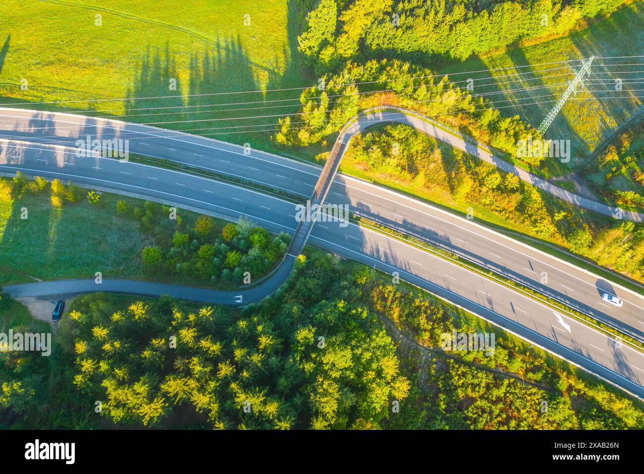 Asphalt transportation system with perspective view hi-res stock ...