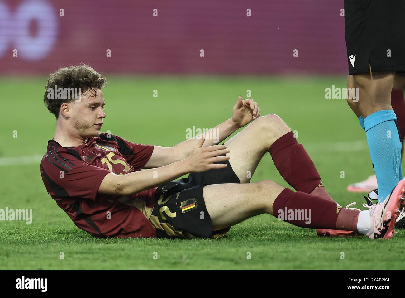 Brussels, Belgium. 05th June, 2024. Belgium's Maxim De Cuyper pictured ...