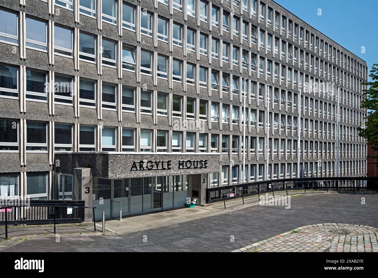 Argyle House, 1960's brutalist architecture in Edinburgh's Old Town Stock Photo - Alamy