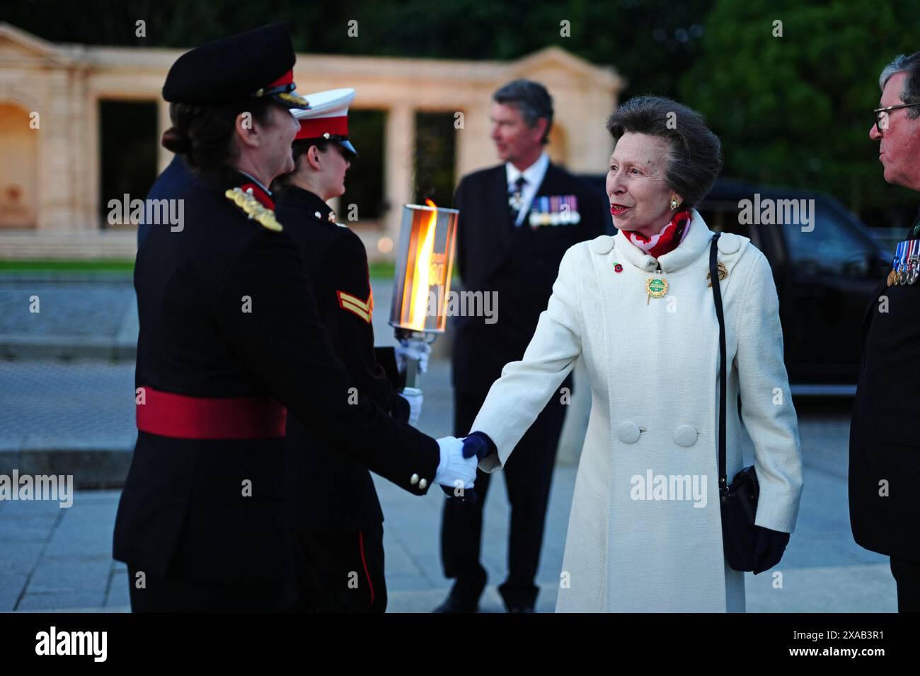 The Princess Royal, President of the Commonwealth War Graves Commission ...