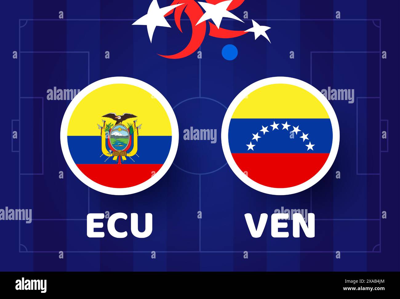 ecuador vs venezuela football america 2024 match versus. 2024 group stage championship match ...