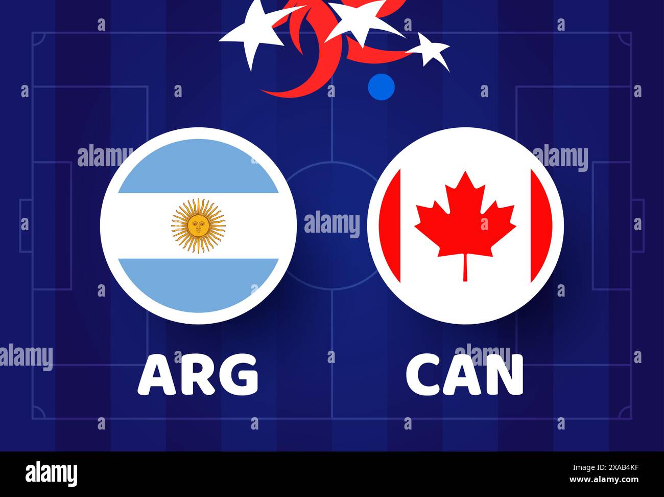 argentina vs canada football america 2024 match versus. 2024 group ...