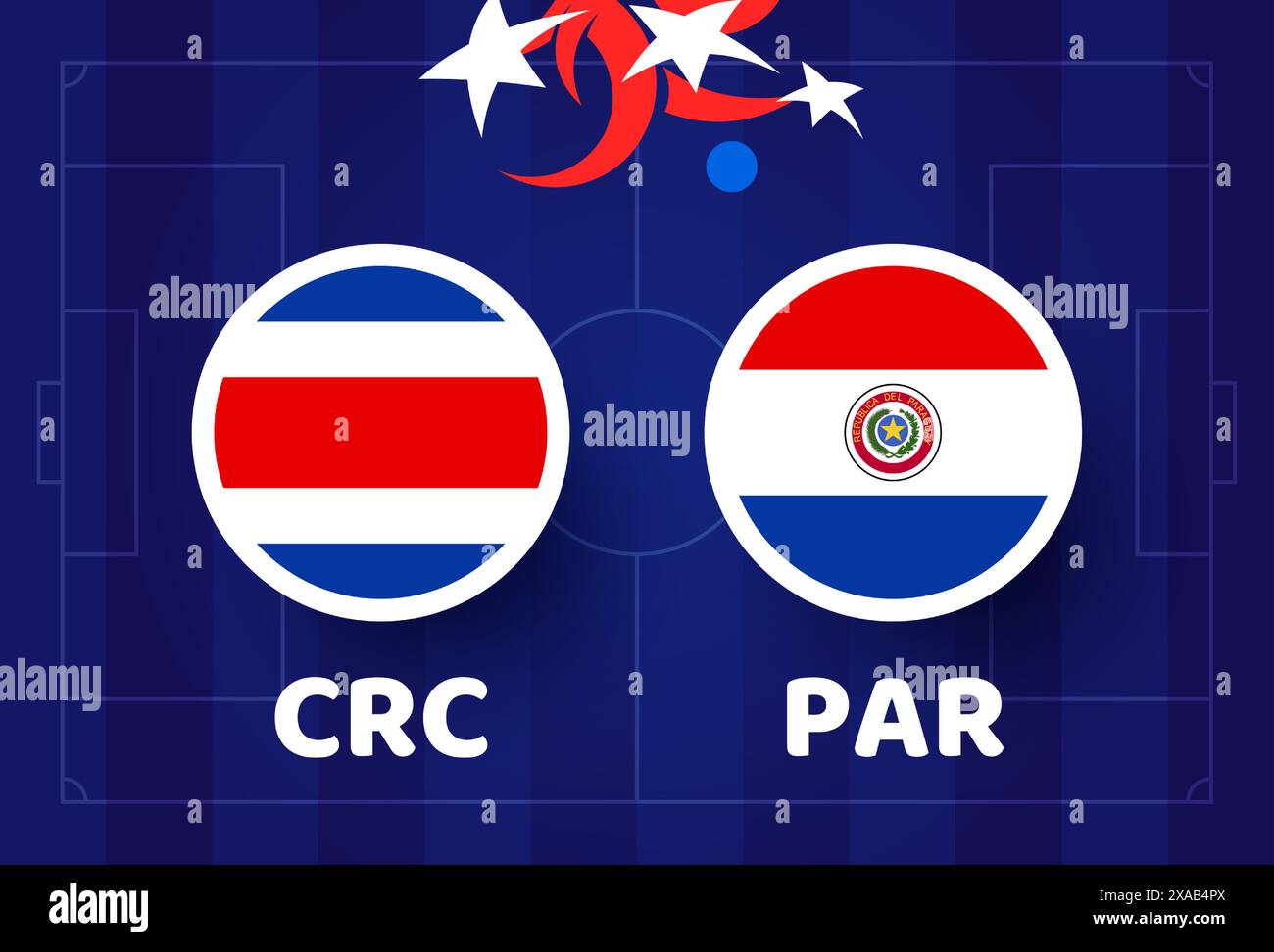 Costa rica vs paraguay football america 2024 match versus. 2024 group ...