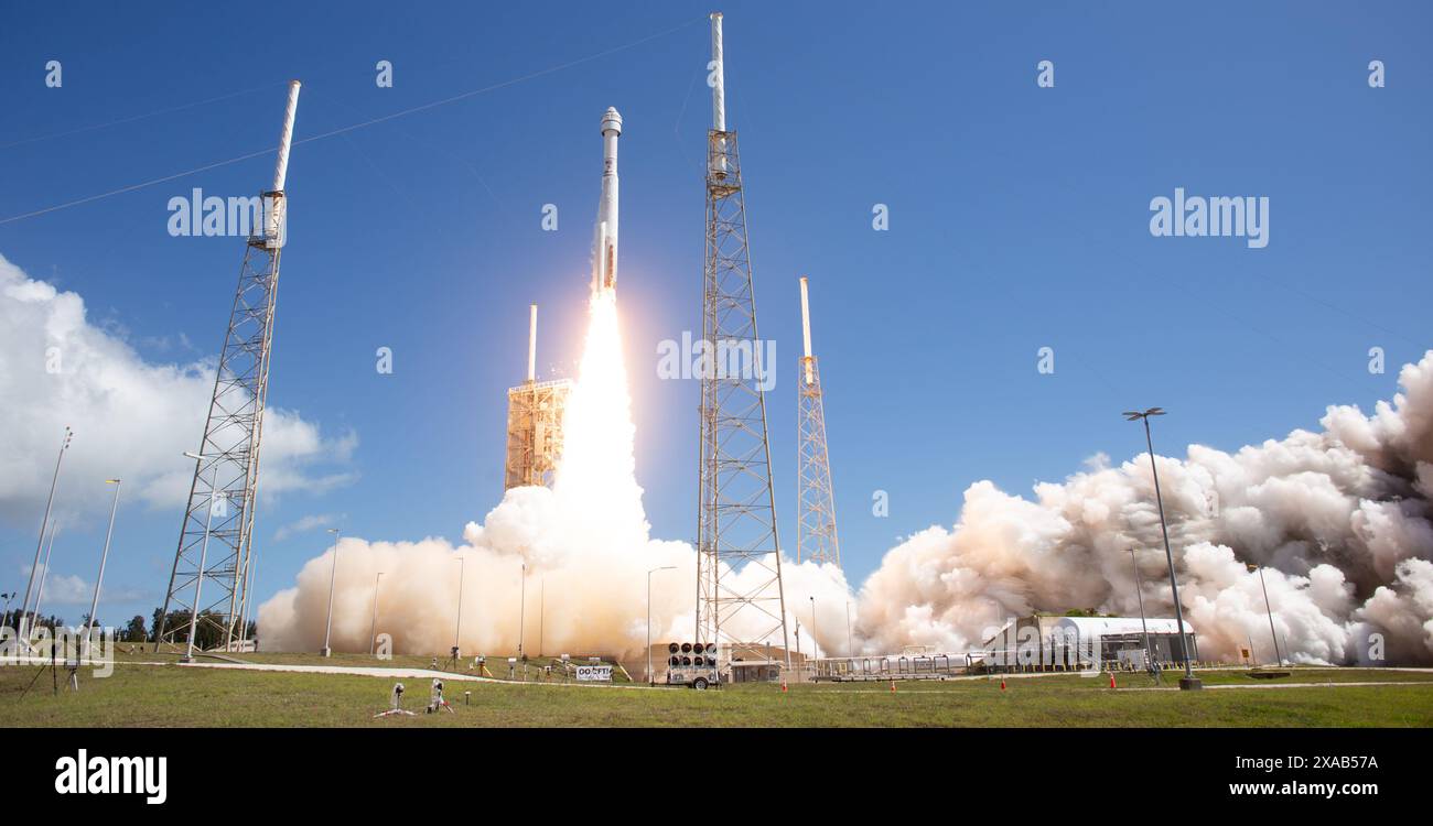 Cape Canaveral, United States of America. 05 June, 2024. The Boeing CST ...