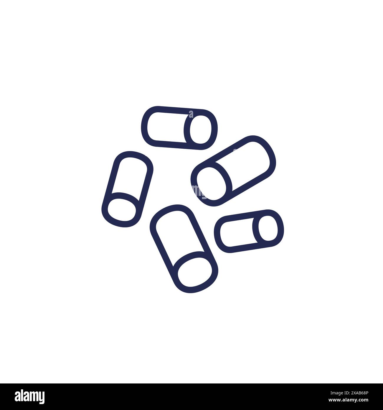 wood pellets icon, line pictogram Stock Vector Image & Art - Alamy