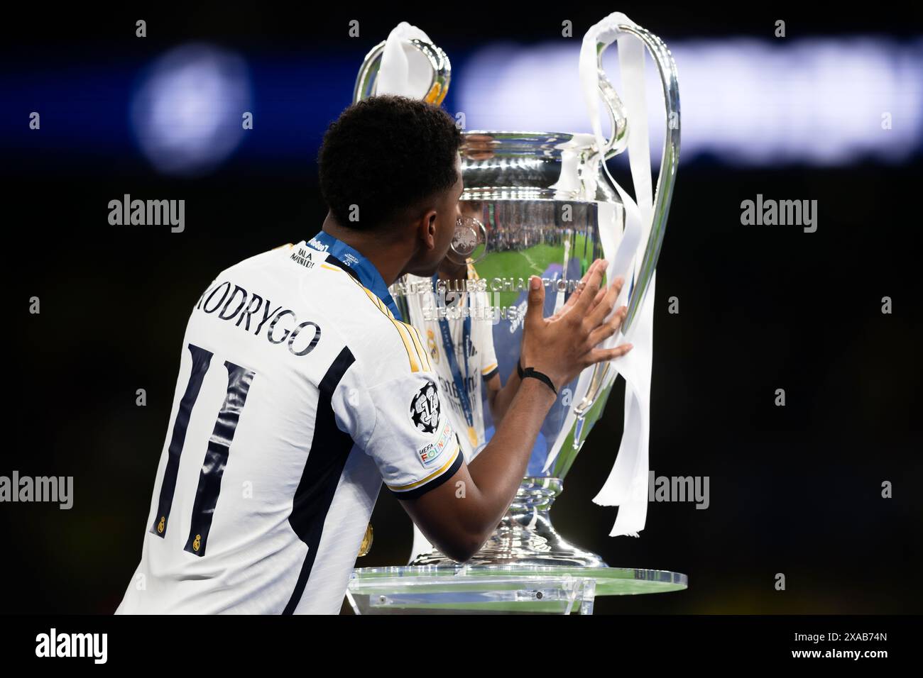 London, United Kingdom. 1 June 2024. Rodrygo Goes of Real Madrid CF ...