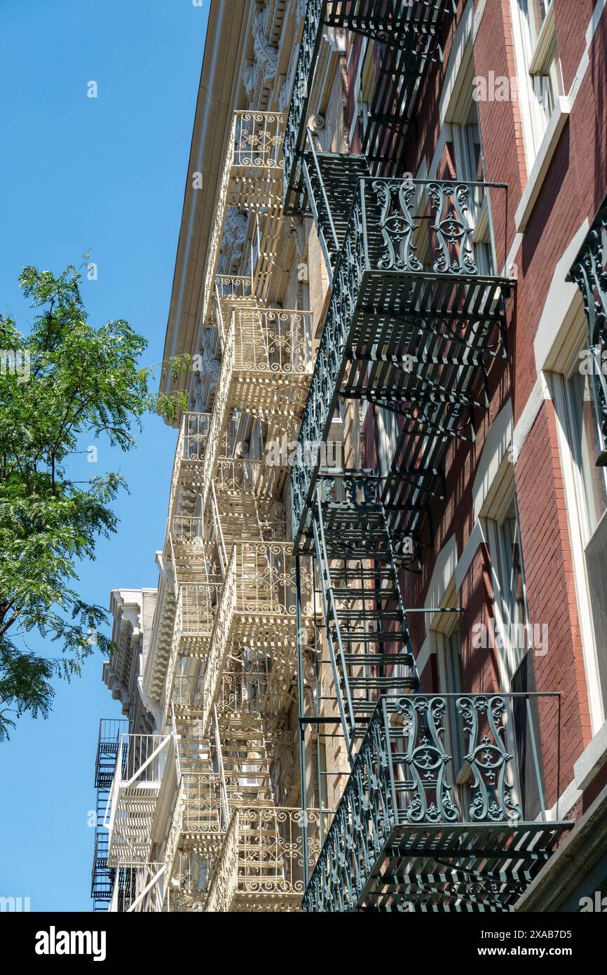 SoHo is an historic district featuring cast iron architecture, New York ...