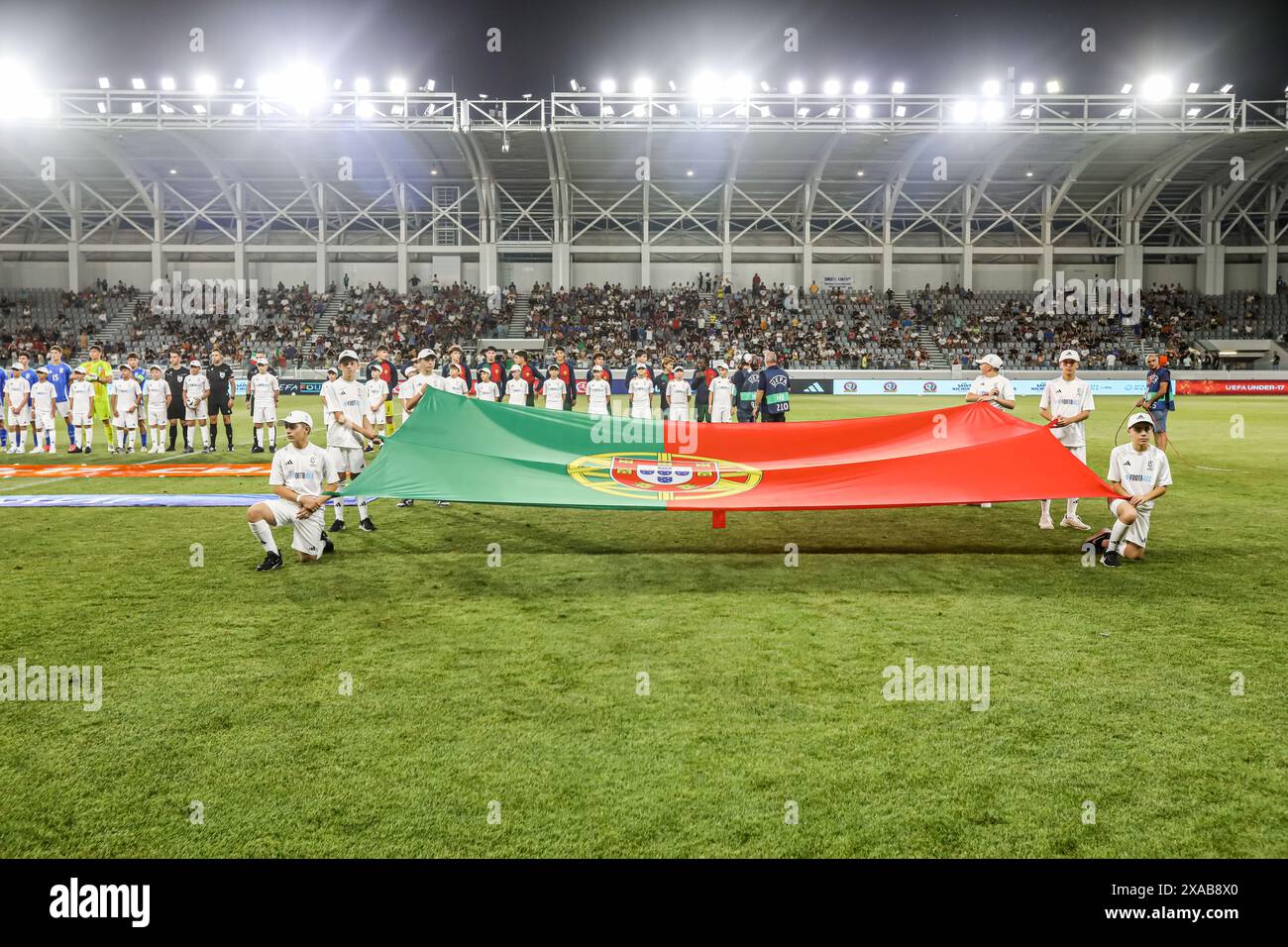 Limassol, Cyprus. 05th June, 2024. The Portugal flag is seen during the ...