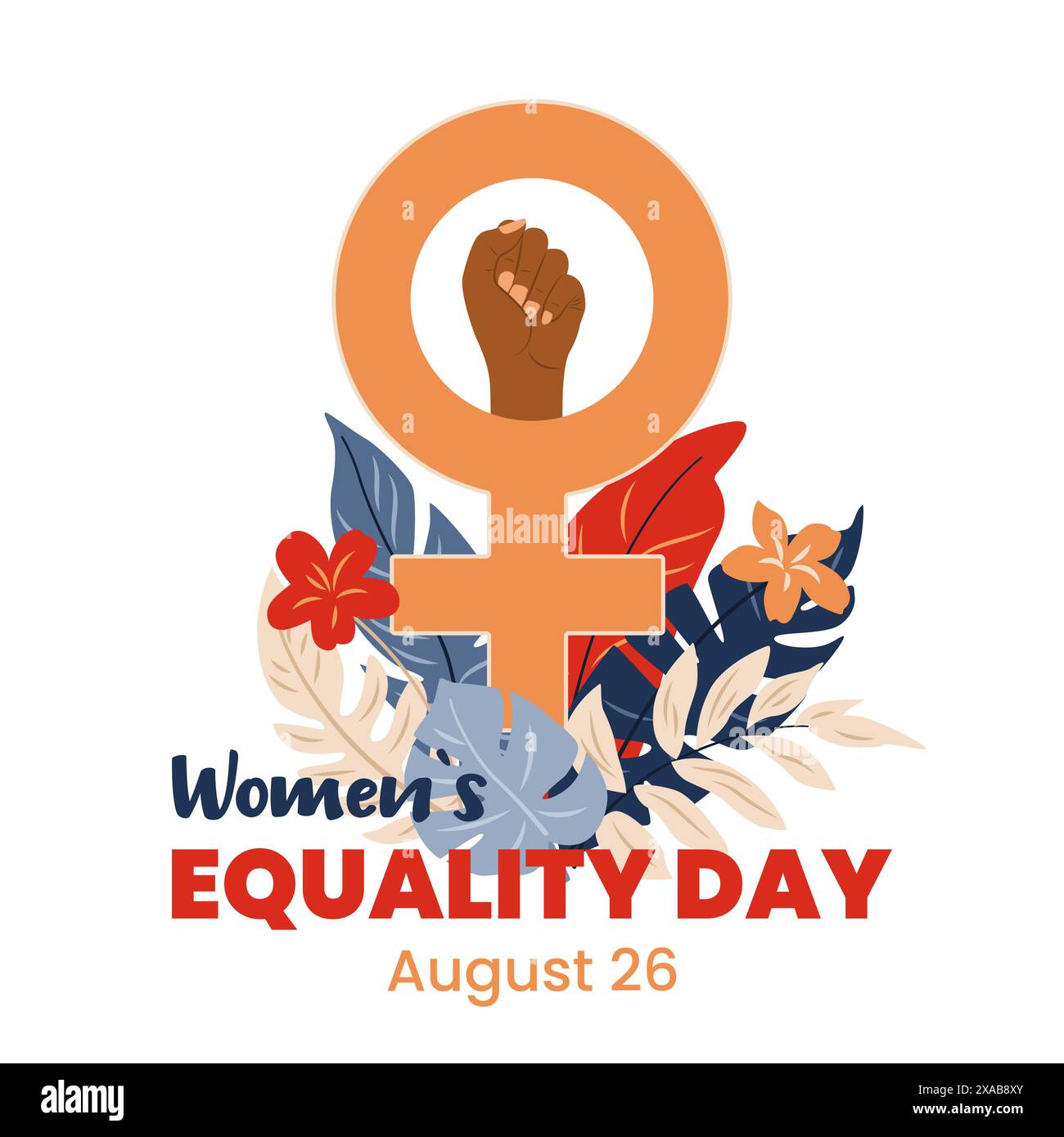 Womens Equality Day Banner with Venus Symbol Stock Vector Image & Art ...