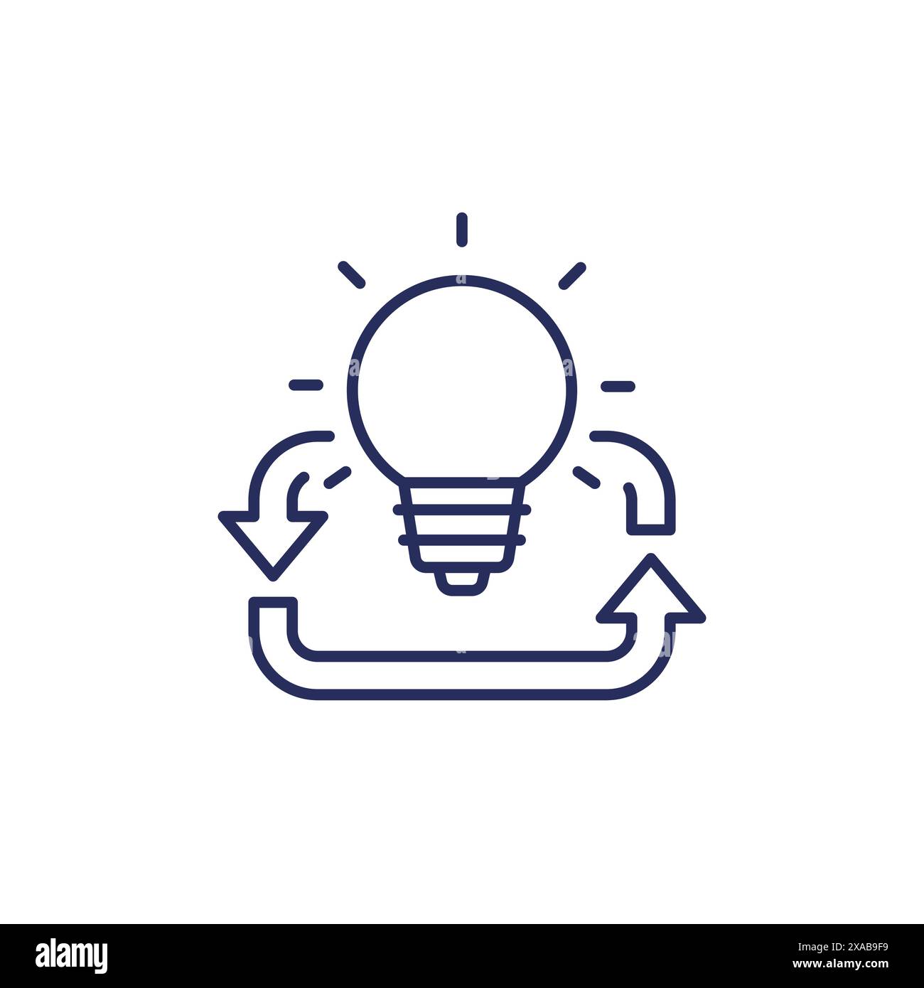 patent renewal icon, line vector Stock Vector Image & Art - Alamy