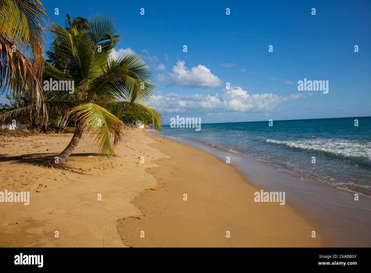 Rincón Beach in Puerto Rico, a heavenly tropical paradise with crystal ...