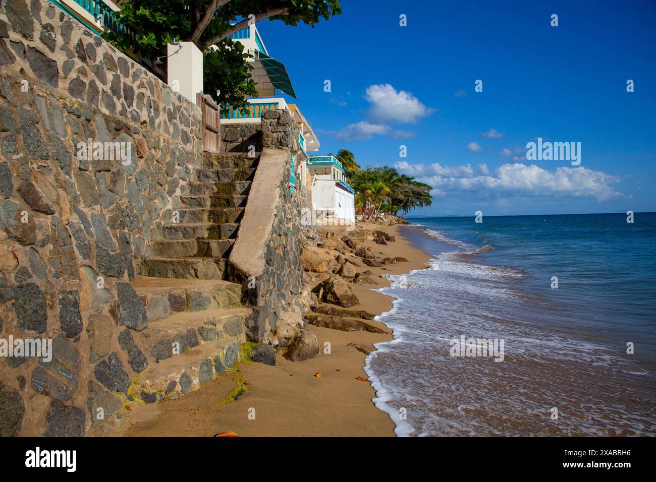 Rincón Beach in Puerto Rico, a heavenly tropical paradise with crystal ...