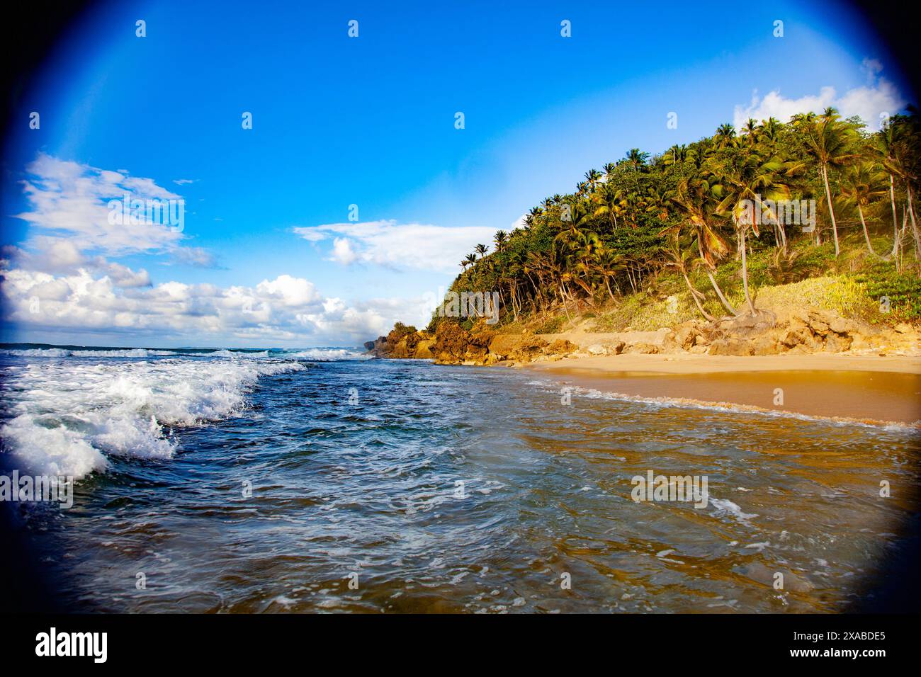 Rincón Beach in Puerto Rico, a heavenly tropical paradise with crystal ...